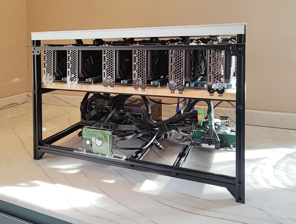 RIG 6x Palit GeForce RTX 3070 GamingPRO 8GB (Gebraucht) in Zürich für ...