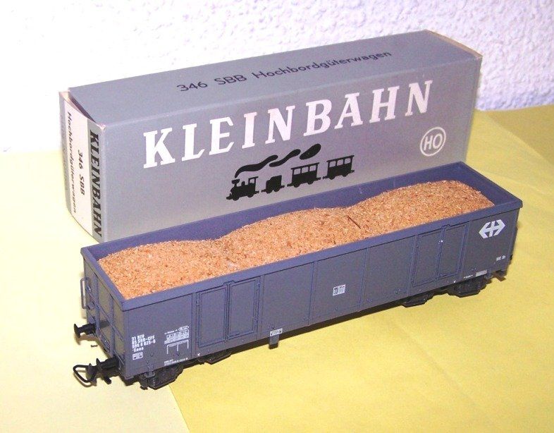 Kleinbahn H0 346: Eaos der SBB, mit Rübenladung, DC, neu (Neu und originalverpackt) in ...