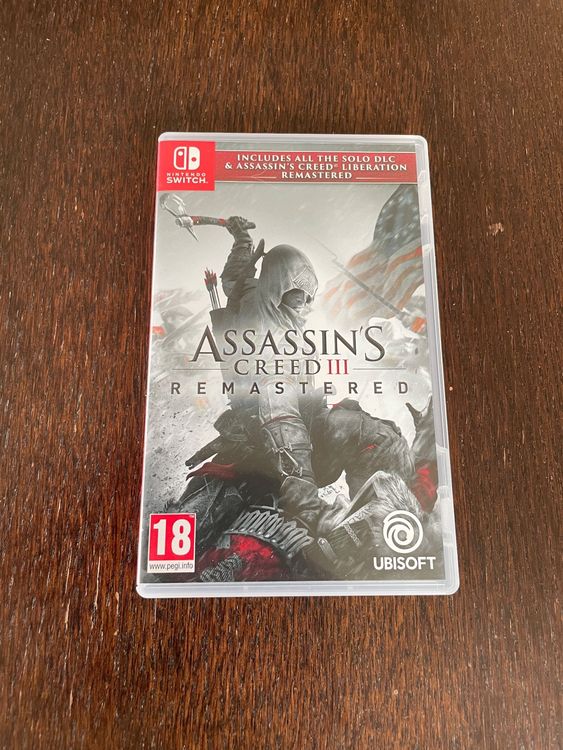 Assassins Creed III Nintendo Switch | Kaufen auf Ricardo