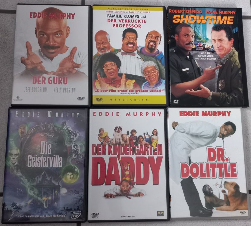 Eddie Murphy DVD Sammlung, Showtime, Dr. Dolittle, Der Guru (Gebraucht ...