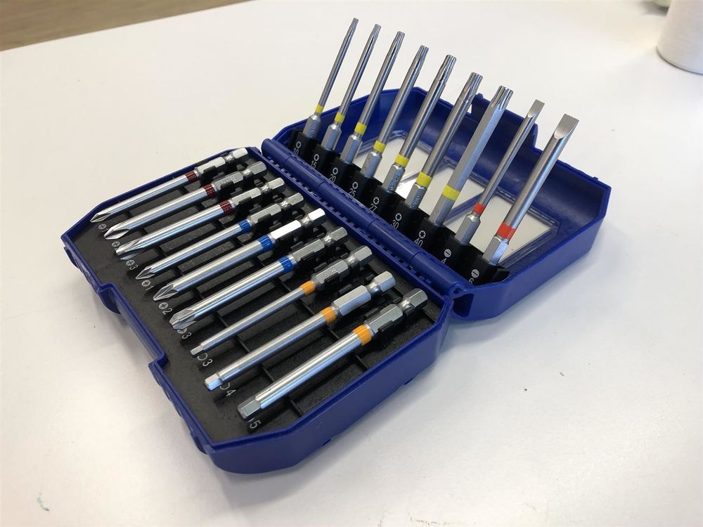 gutes Lang-Bit Set in Box - 18-tlg- R028 (Neu (gemäss Beschreibung)) in ...