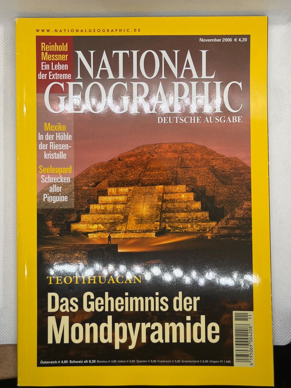 National Geographic, 11/2006, Mondpyramide, Mexiko 🌎🏜️ ... (Gebraucht ...