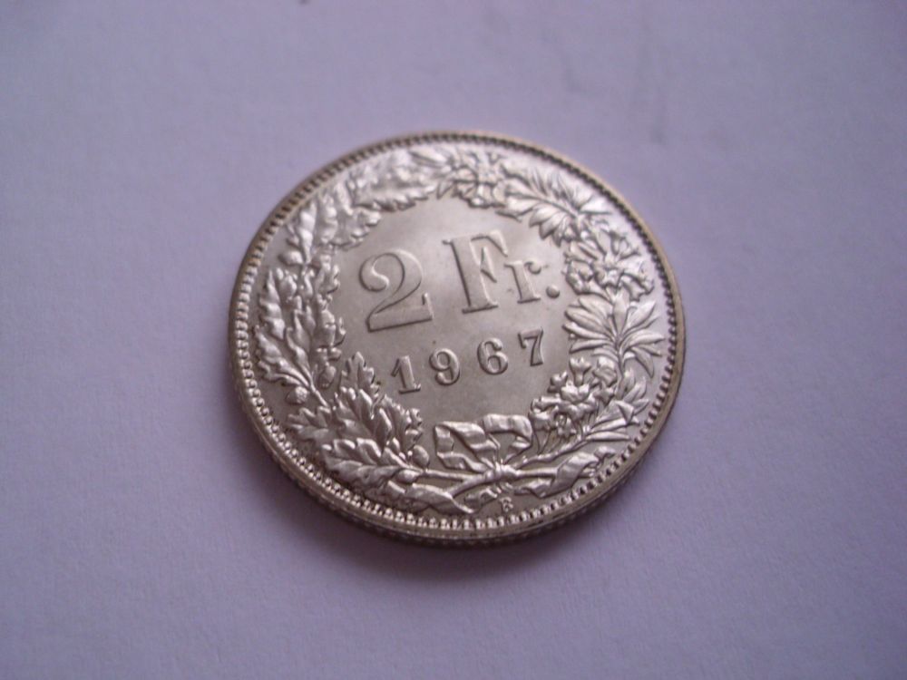 2 Franken 1967 | Kaufen auf Ricardo