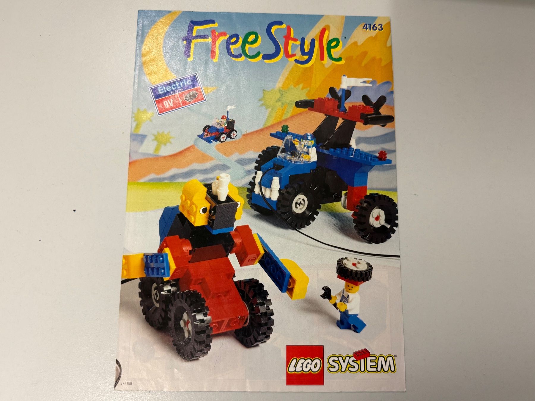 LEGO Systems 4163 Electric FreeStyle Set - Motor/Kabel etc (Gebraucht ...