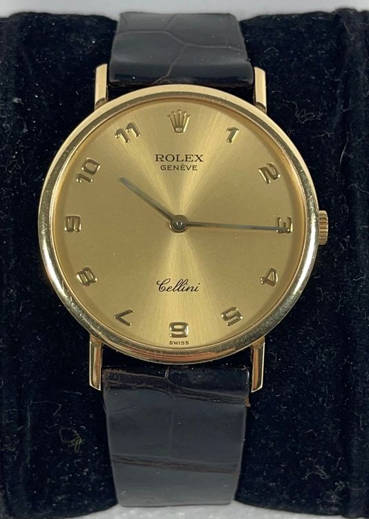 Rolex Cellini Vintage 750 Gold Uhr | Kaufen auf Ricardo