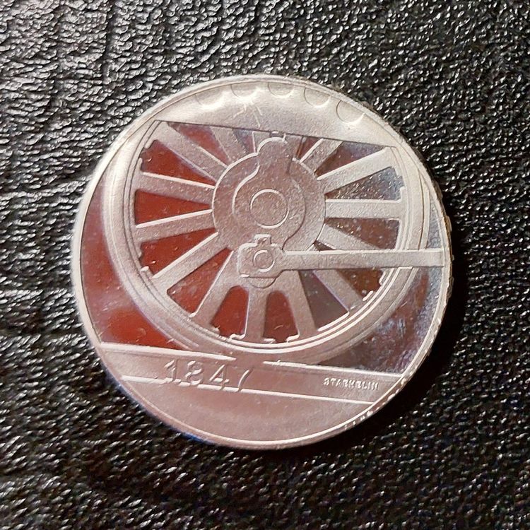 swissmint - Gedenkmünze 1997 "Schweizer Bahnen" (Neu (gemäss Beschreibung)) in Rotkreuz für CHF ...