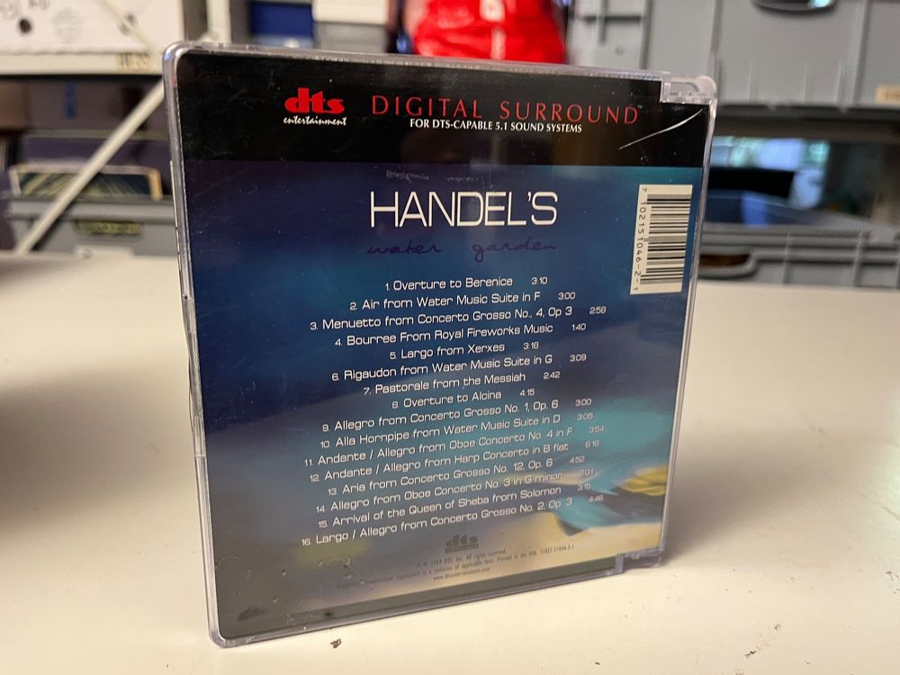 Händel - Handel's Water Garden - DVD-Audio - SRA01B (Gebraucht) in ...