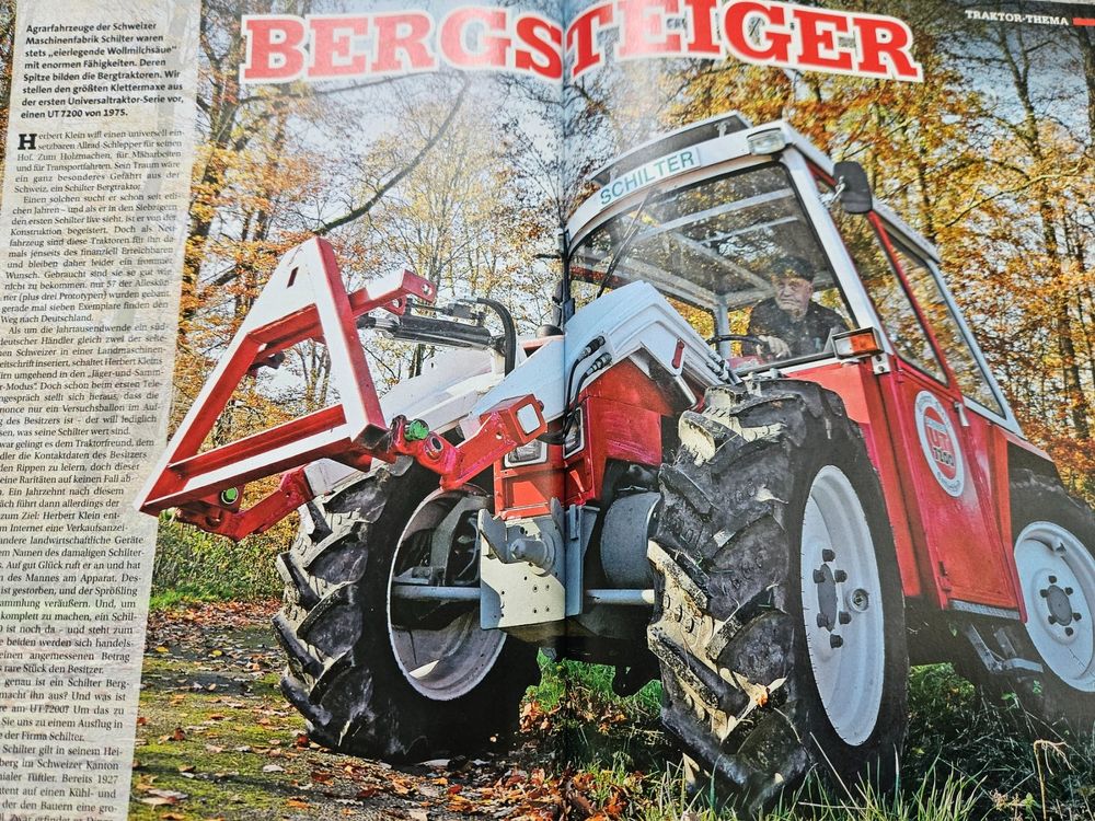 Oldtimer Traktor 7/21 John Deere Schilter UT 7200 Unimog xb (Gebraucht) in Flawil für CHF 17 ...