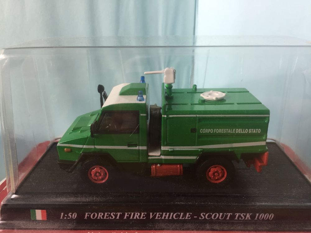 DelPrado Forest Fire Vehicle - Scout TSK 1000 OVP- Feuerwehr (Gebraucht ...