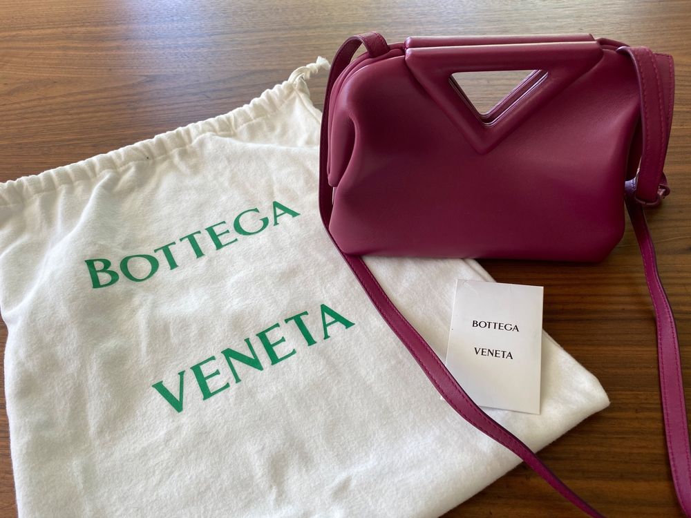 Bottega Veneta Point Bag Small Bordeaux | Kaufen auf Ricardo