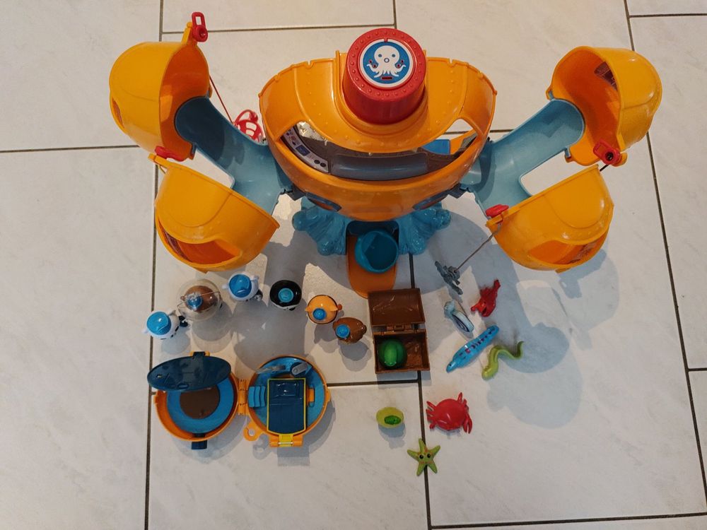 Oktonauten Oktopod Set+ Kaptain Barnius Kabine | Kaufen auf Ricardo