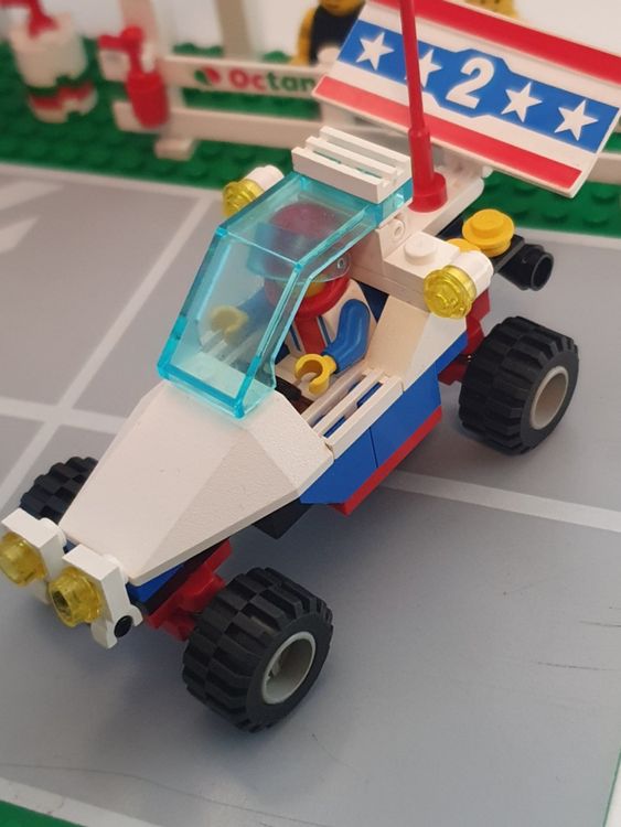 LEGO 6551 Rennbahn Checkered Flag 500 (1992) - 90er Jahre (Gebraucht ...