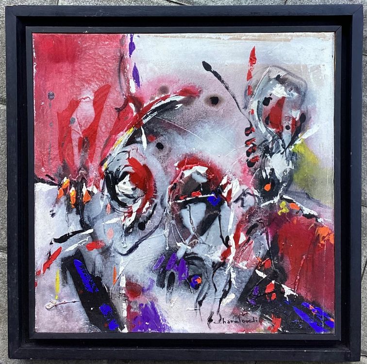 Fouad CHARDOUDI (1978) Grosse Abstrakte Gemälde | Kaufen auf Ricardo