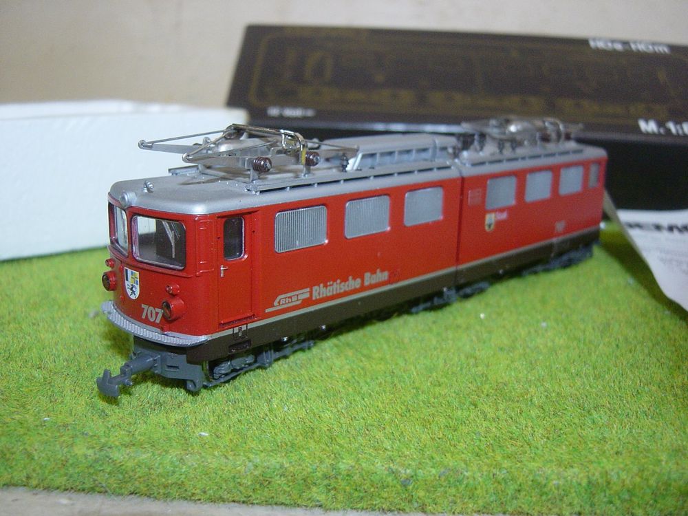 El. Lok Ge 6/6 II RhB von Bemo 1254/7 in HO-m 1:87 | Kaufen auf Ricardo