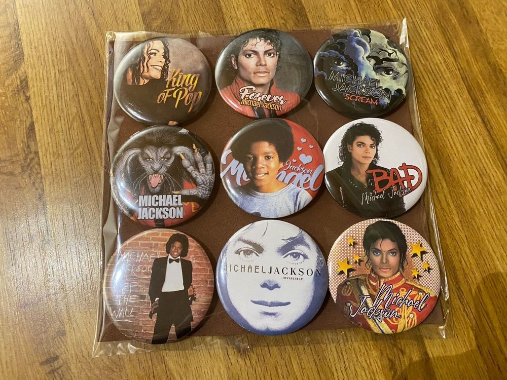 Michael Jackson Ansteck Buttons! (Neu (gemäss Beschreibung)) in Basel ...