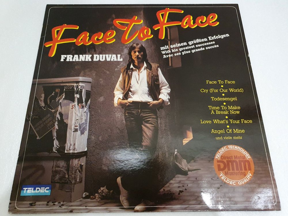 Frank Duval – Face To Face (Gebraucht) in für CHF 8 – mit Lieferung auf ...