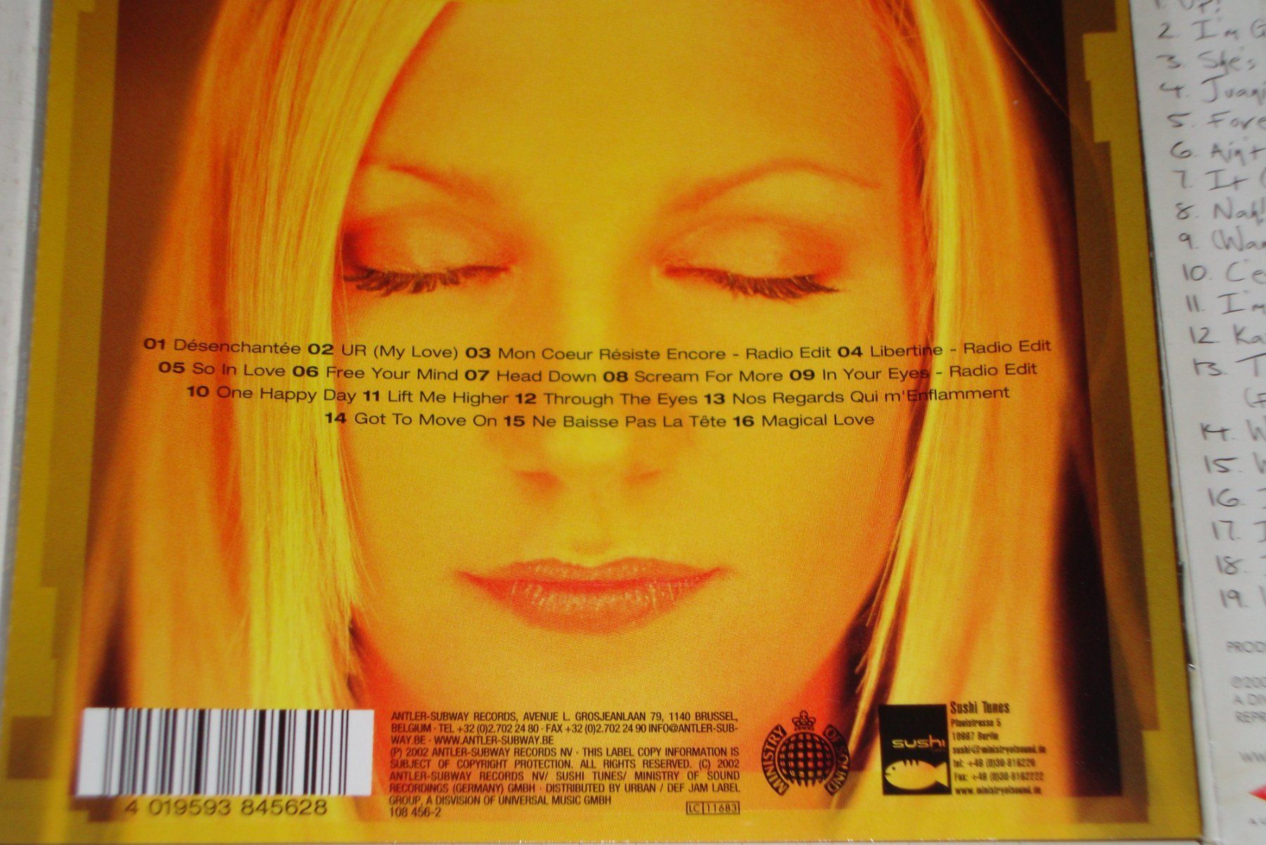 4CD's - JLO, Cher, Kate Ryan & Shania Twain (D'occasion) à Unterbäch ...