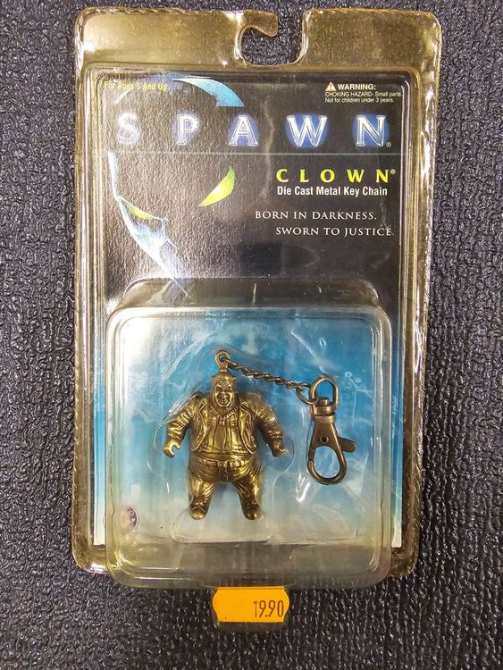 SPAWN - Die cast metal keychain - The Clown (Gebraucht) in Hirzel für ...