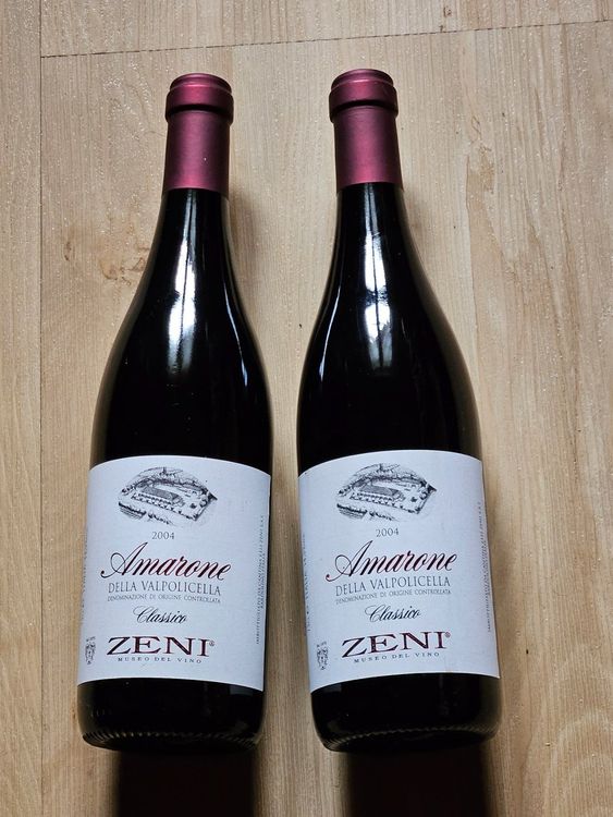 Amarone Della Valpolicella Zeni. 2 Flaschen. 2004 | Kaufen auf Ricardo