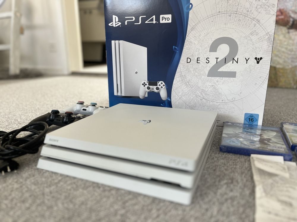 Sony Playstation PS 4 Pro 1TB white/ weiss Edition | Kaufen auf Ricardo