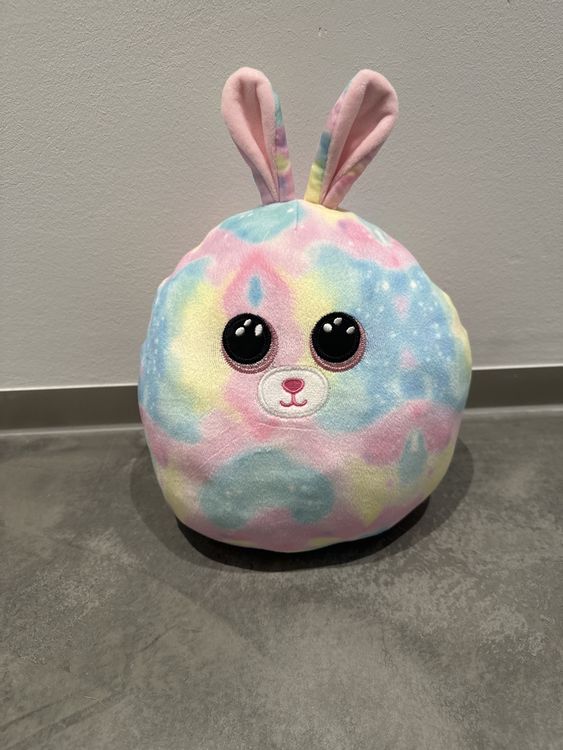 Süsses ty sguishi Bunny Plüschtier Regenbogen Hase | Kaufen auf Ricardo