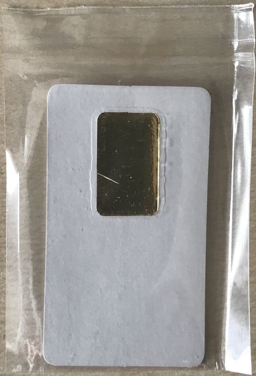 sehr schöner 2 Gramm Goldbarren 999.9 Fine Gold Berner KB | Kaufen auf ...