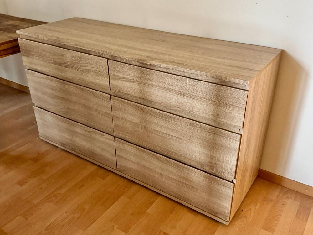 Kommode mit 6 Schubladen (Gebraucht) in Berg am Irchel für CHF 50 – nur Abholung auf Ricardo kaufen