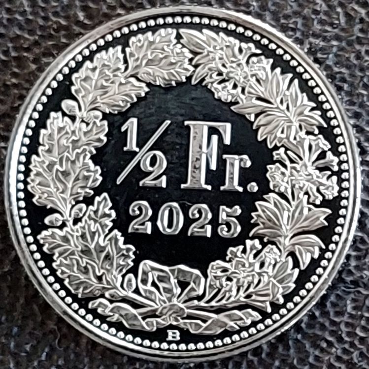 50 Rappen 2025 stgl. / aus Münzsatz (Neu (gemäss Beschreibung)) in Arch für CHF 9 – mit ...