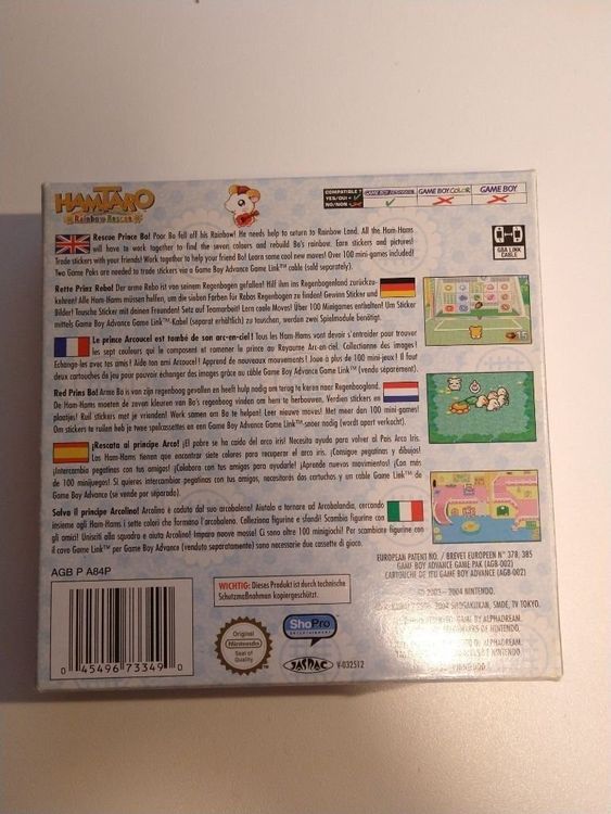 Hamtaro Rainbow Rescue - GBA - OVP | Kaufen auf Ricardo