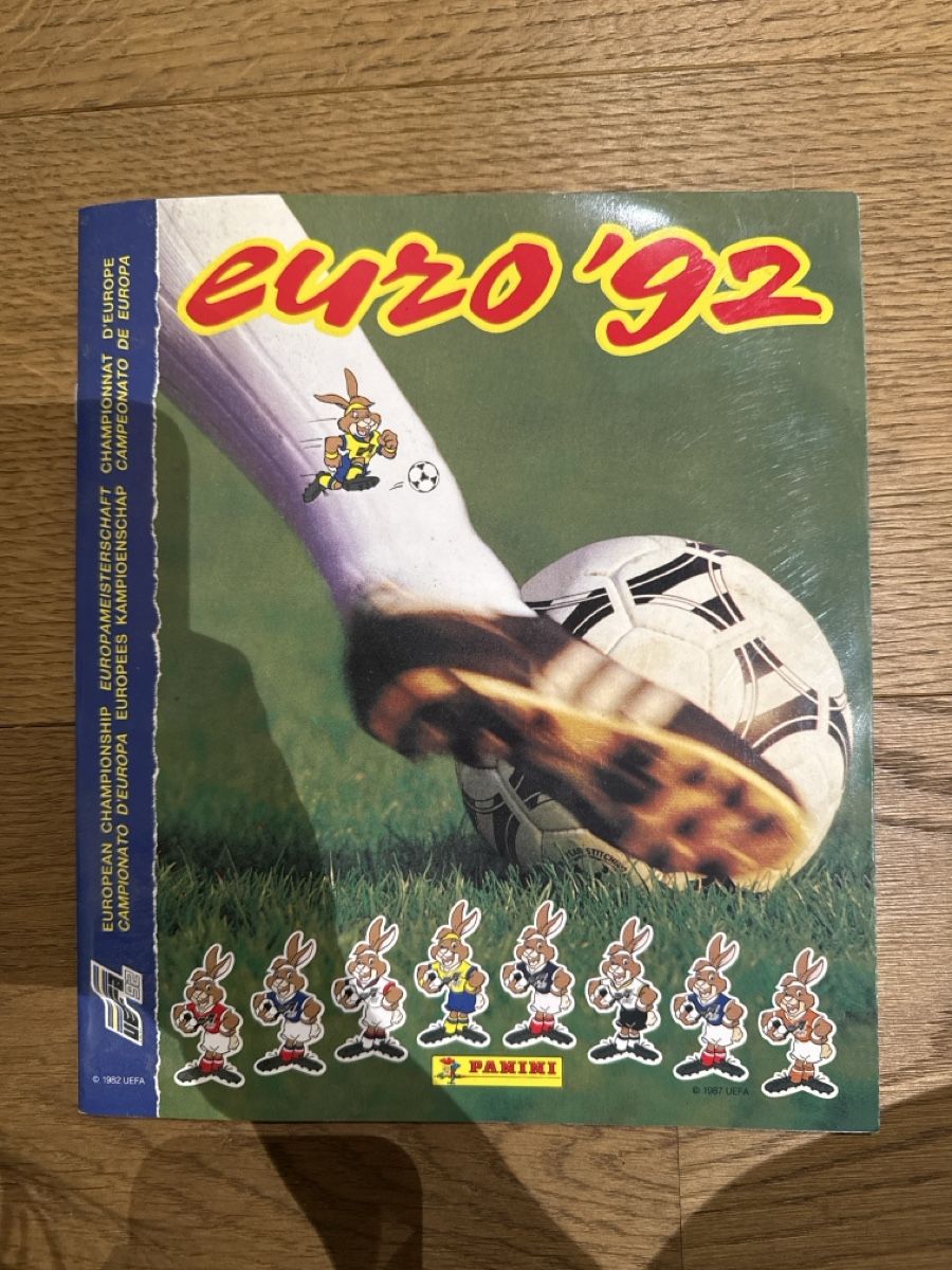 Panini Album Euro 92! (Druckversion) Seltenes Sammlerstück. (Neu ...