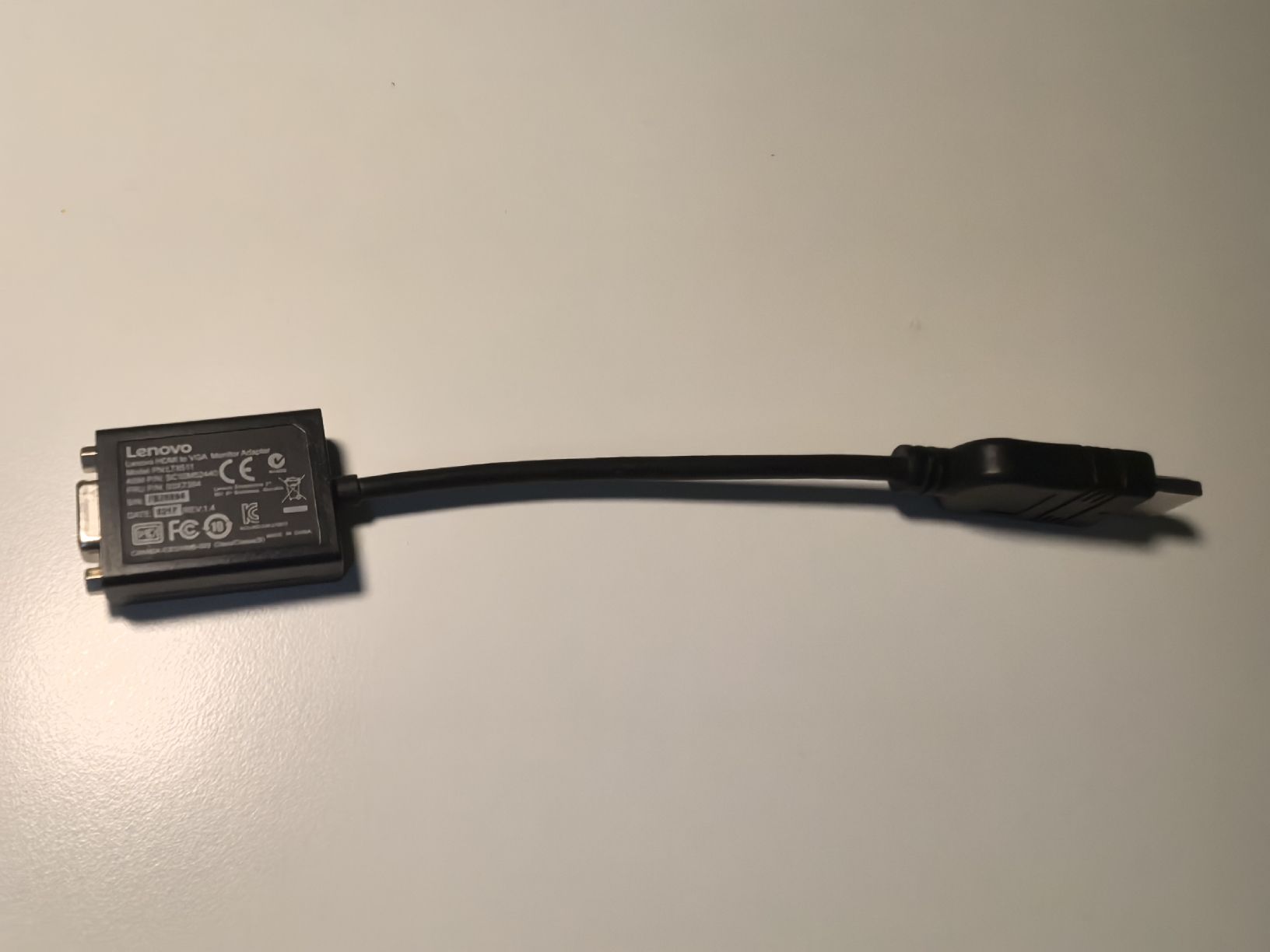Lenovo Adapter HDMI zu VGA Monitor Adapter - Top Zustand! (Neu (gemäss ...