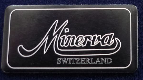 Minerva Alumin. Schild Plakette Plaque Sign Signe 55x27 NEU (Neu ...
