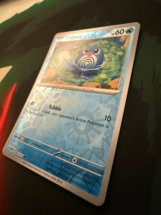 Poliwag 60/165 - Reverse Holo (Mew 151) (Gebraucht) in Uster für CHF 1 ...