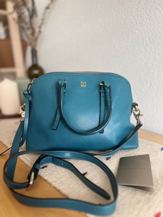 Coccinelle blue - 2 in 1 crossbody & handbag- leather (Gebraucht) in ...