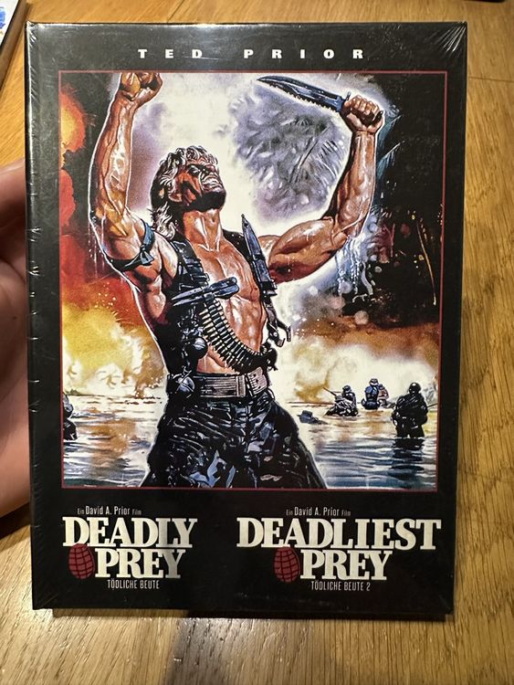 Deadly Prey 1-2, tödliche Beute Mediabook, OVP (Neu und ...