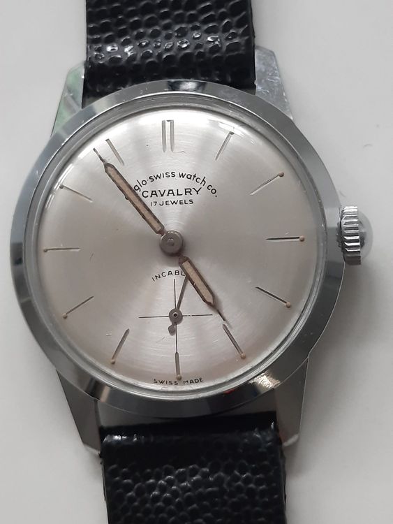 Montre Anglo-Swiss Watch CO, CAVALRY, mécanique. (Gebraucht) in Nidau ...