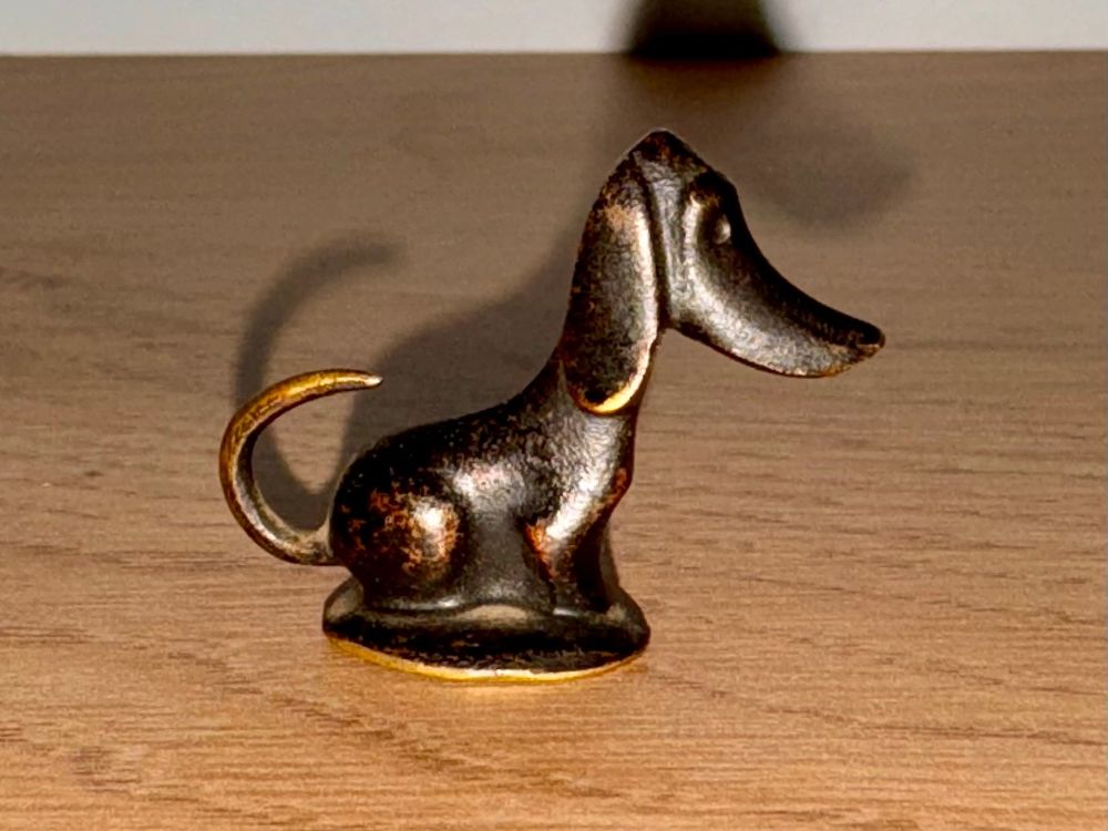 Karl Hagenauer Wiener Werkstätte Dackel Bronze WHW Austria | Kaufen auf ...