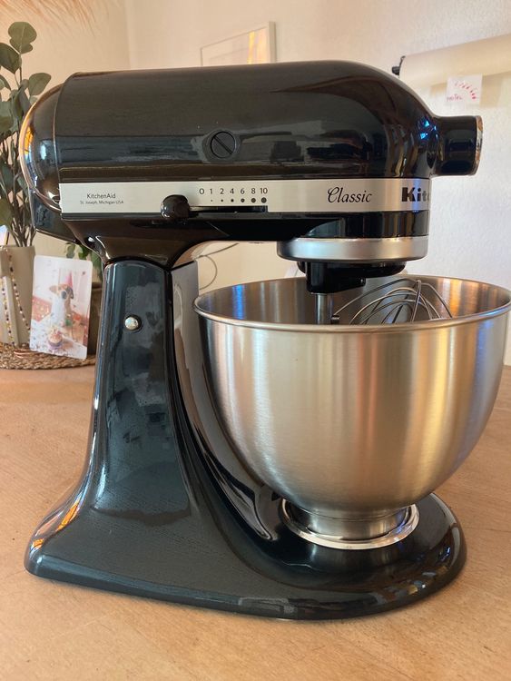 Kitchenaid Classic Küchenmaschine schwarz | Kaufen auf Ricardo