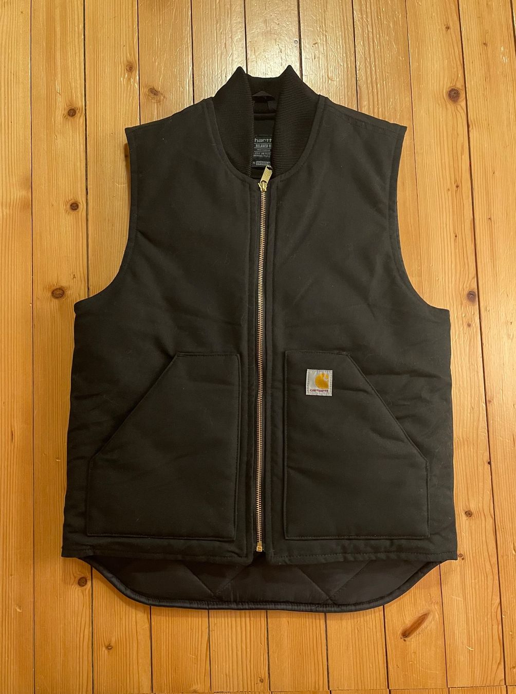 Carhartt Weste Schwarz, wie neu, Grösse S (Neu (gemäss Beschreibung ...