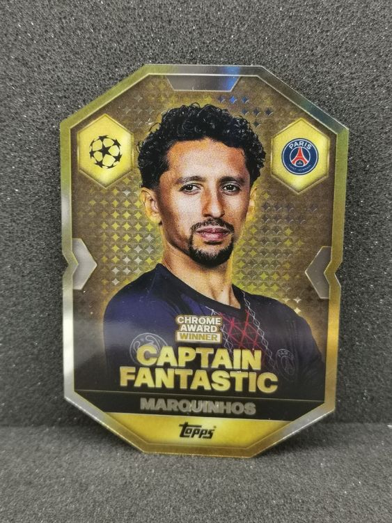 Match attax 2025/26 Marquinhos Chrome Award Winner (Gebraucht) in ...