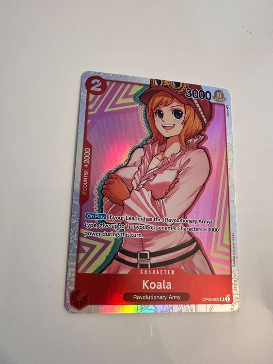 One Piece TCG OP05-006 SR Koala | Kaufen auf Ricardo One Piece TCG OP05-006 SR Koala | Kaufen auf Ricardo