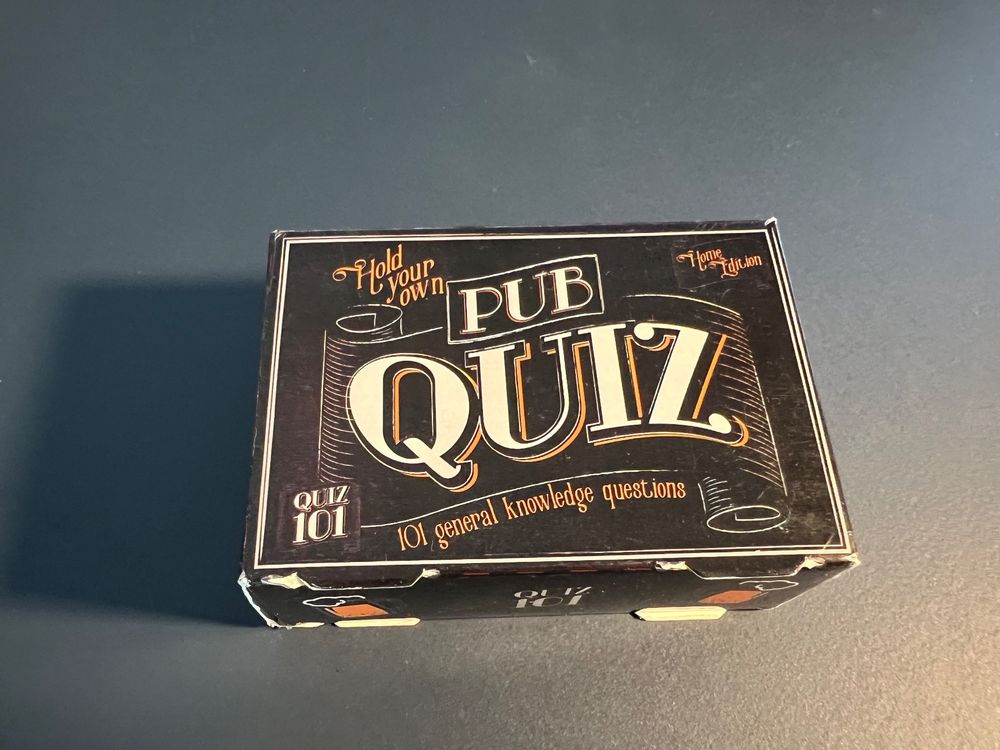 Kartenspiel - Pub Quiz 101 trivia questions (Neu (gemäss Beschreibung ...