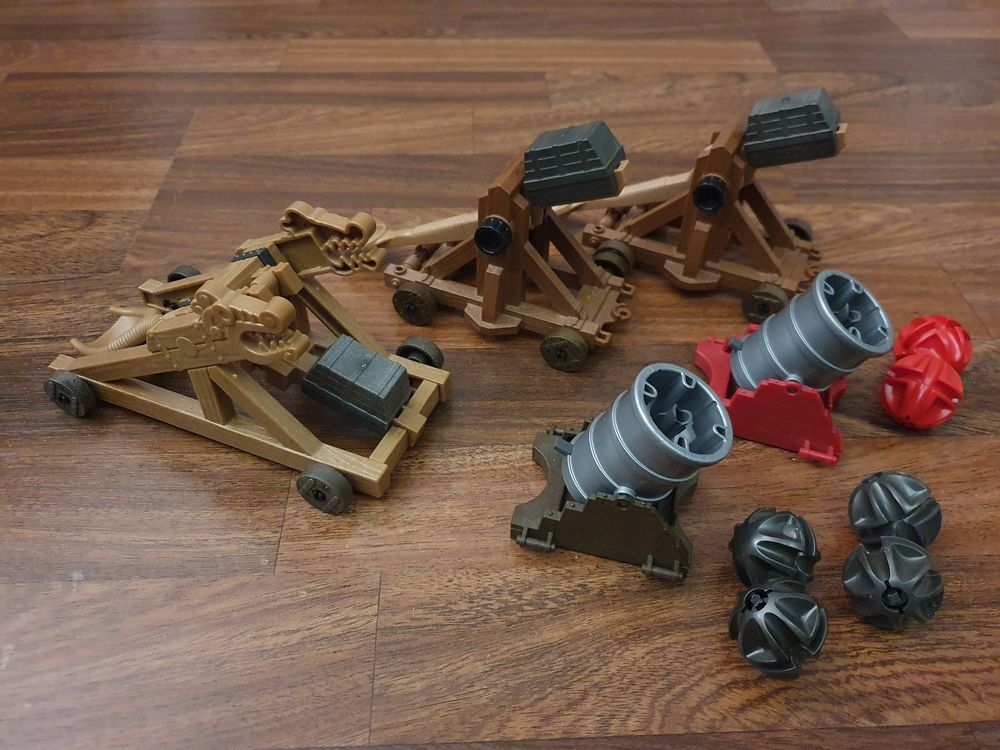 Grosses Set Playmobil Ritterburg Teile Schleudern & Kanonen | Kaufen auf Ricardo
