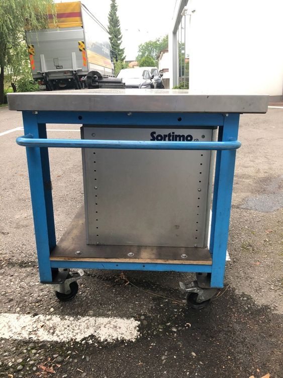 Sortimo hochwertige Werkbank auf Rollen (Gebraucht) in St. Gallen für CHF 200 – nur Abholung auf ...