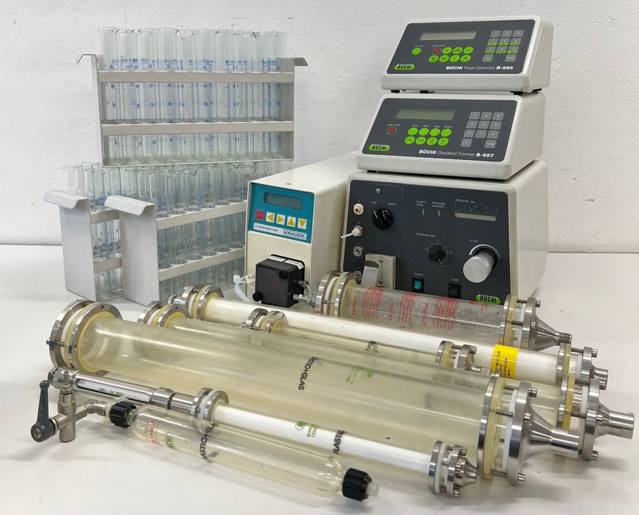 Büchi Liquid Chromatography Komponenten Büchi Pump B-688 etc (Gebraucht ...