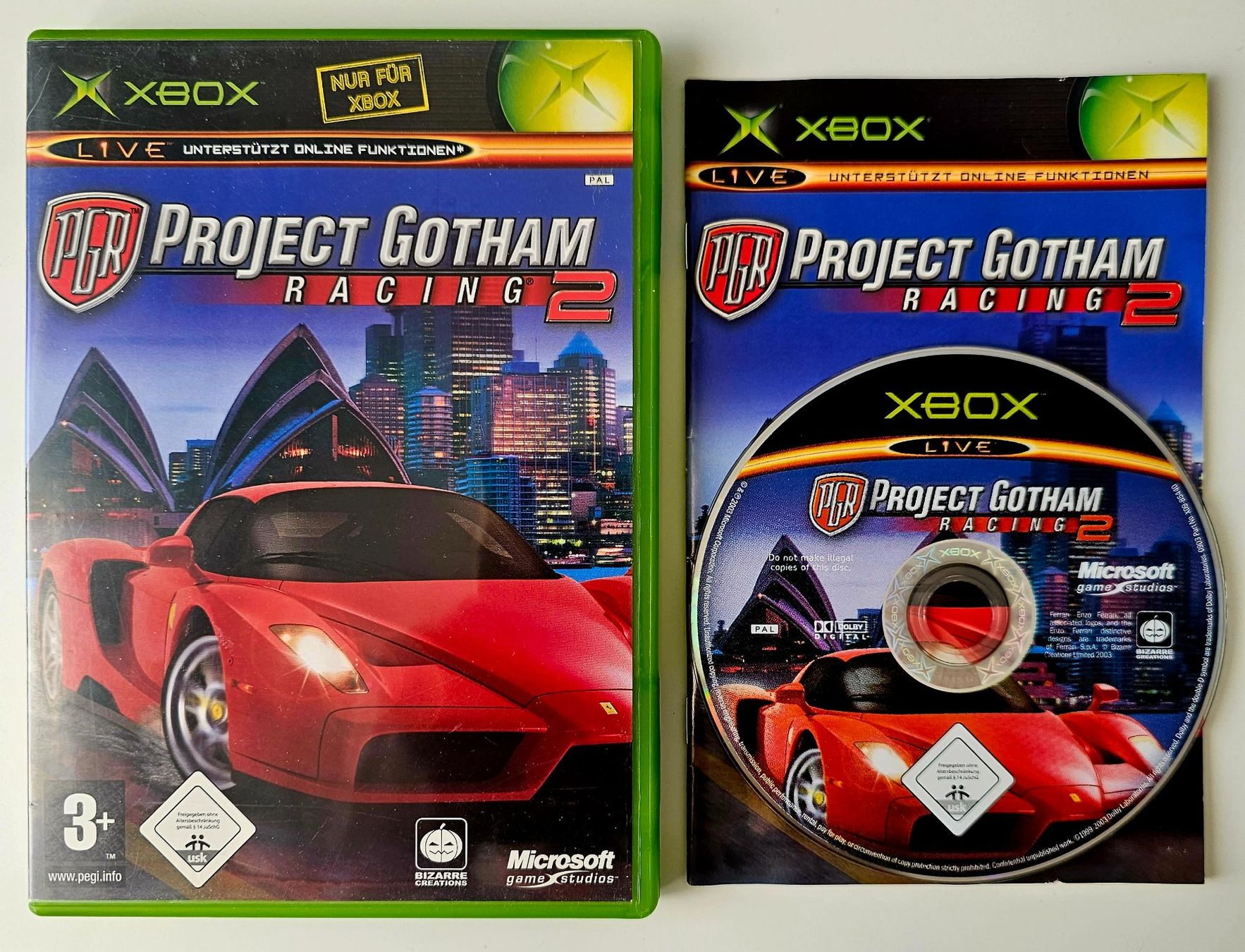 PGR Project Gotham Racing 2 (XBOX Classic) (Gebraucht) in Holziken für ...