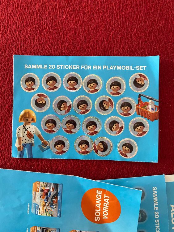 Playmobil Mania 20 Kleber Migros, volle Karte (Neu (gemäss Beschreibung)) in Thierachern für CHF ...