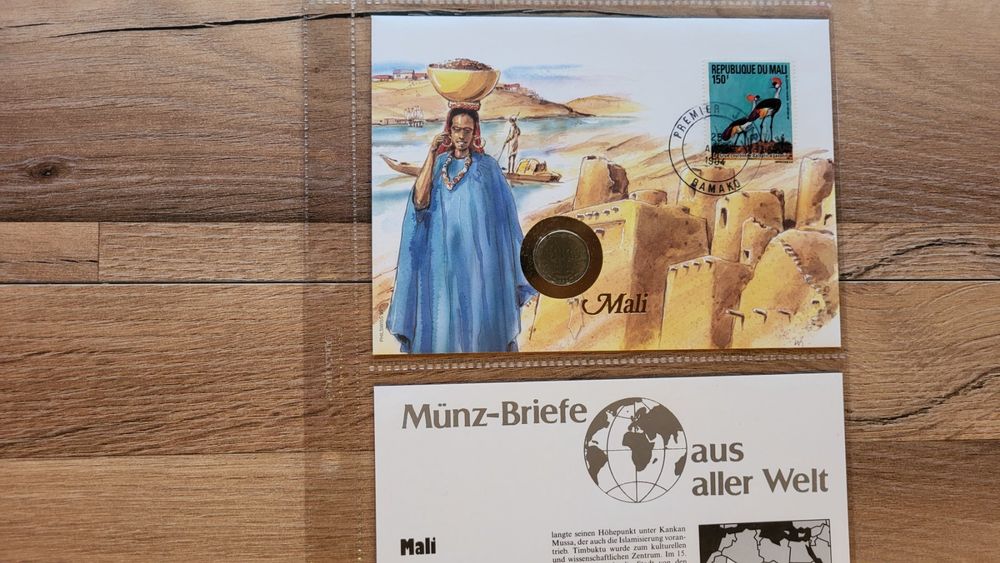 Münzbrief Mali (Gebraucht) in Vilters für CHF 1.1 – mit Lieferung auf Ricardo kaufen