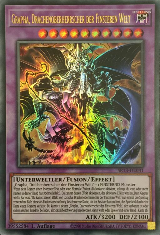 YuGiOh Grapha, Drachenoberherrscher der Finsteren Welt | Kaufen auf Ricardo