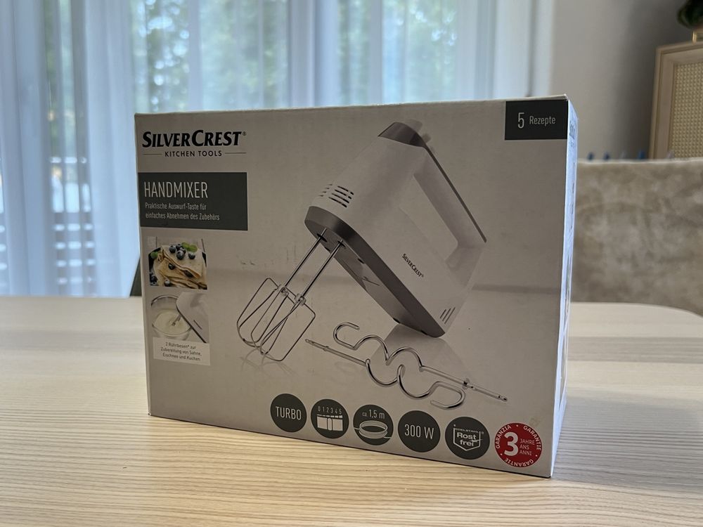 Handmixer SilverCrest 300 W - Neu & OVP (Neu und originalverpackt) in ...